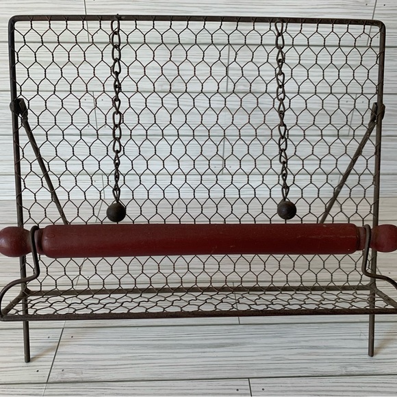 Hobby Lobby | Kitchen | Metal Chicken Wire Cook Book Stand Wrack With ...